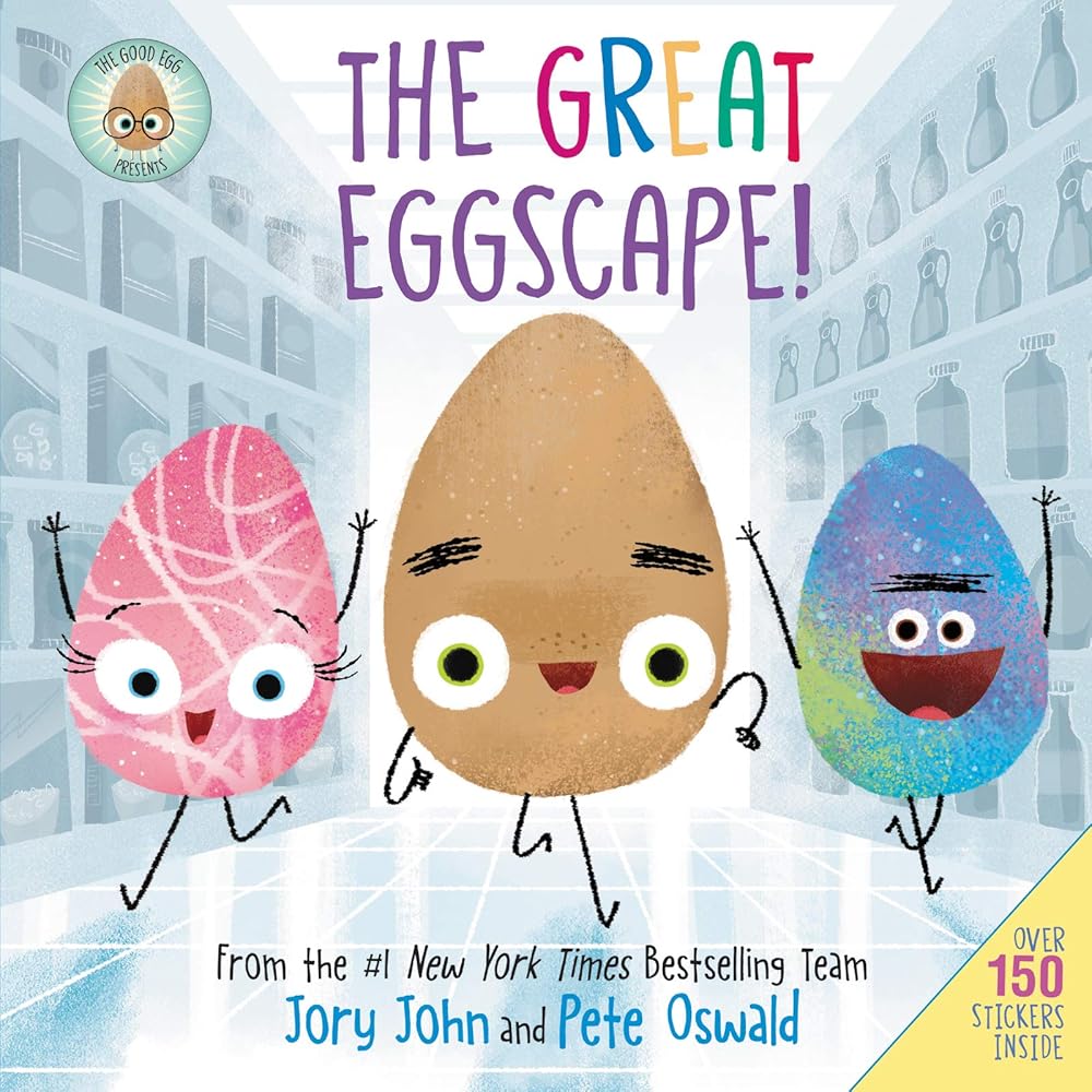 The Good Egg Presents: The Great Eggscape!: Over 150 Stickers Inside ...