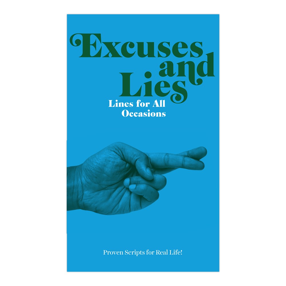 Knock Knock Excuses & Lies Lines for All Occasions: Paperback Edition ...